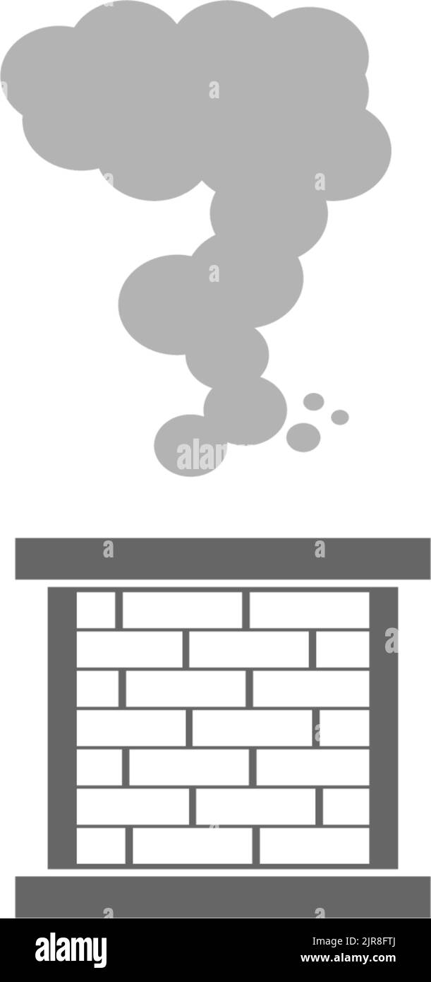 chimney vector logo illustration design Stock Vector Image & Art - Alamy