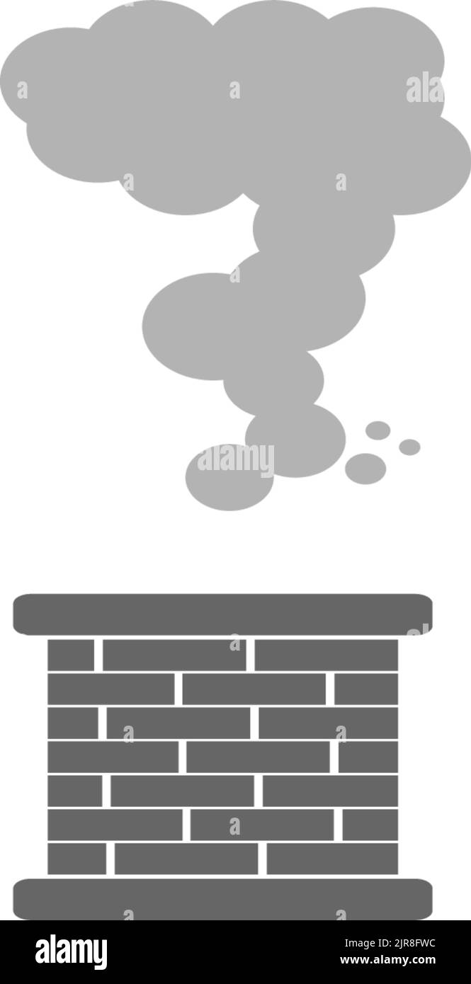 chimney vector logo illustration design Stock Vector Image & Art - Alamy