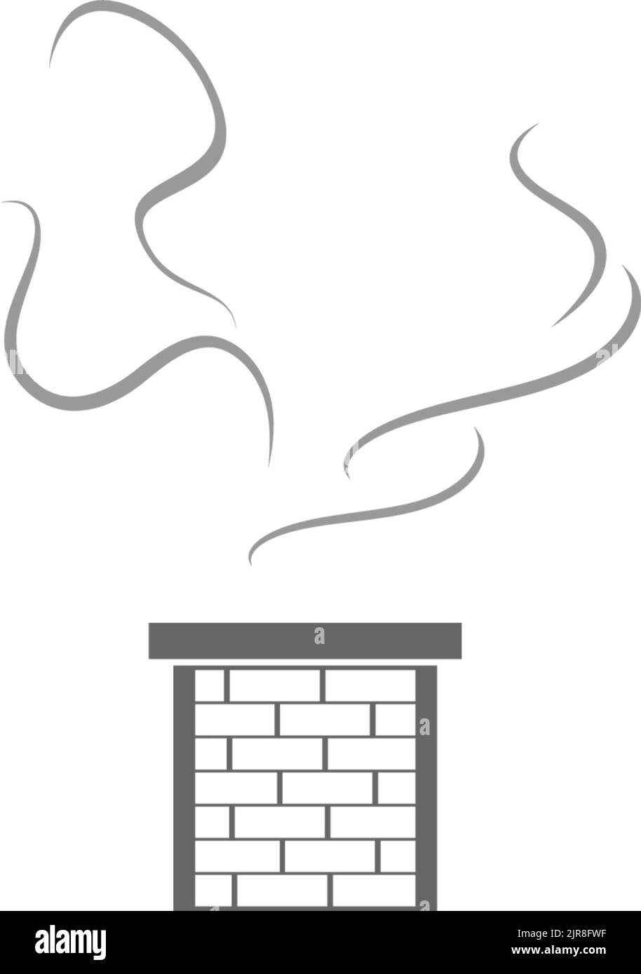 chimney vector logo illustration design Stock Vector Image & Art - Alamy