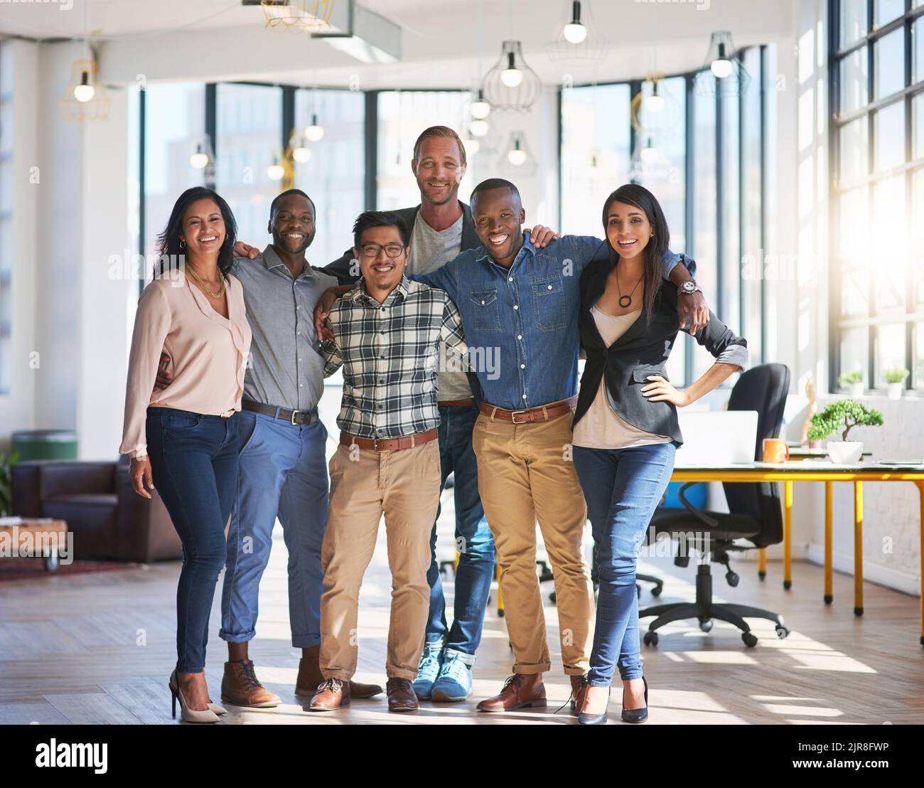 Our differences make us stronger. Portrait of a confident group of ...