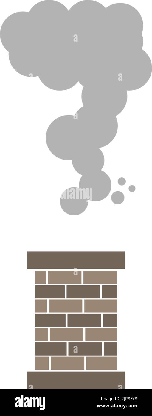 chimney vector logo illustration design Stock Vector Image & Art - Alamy