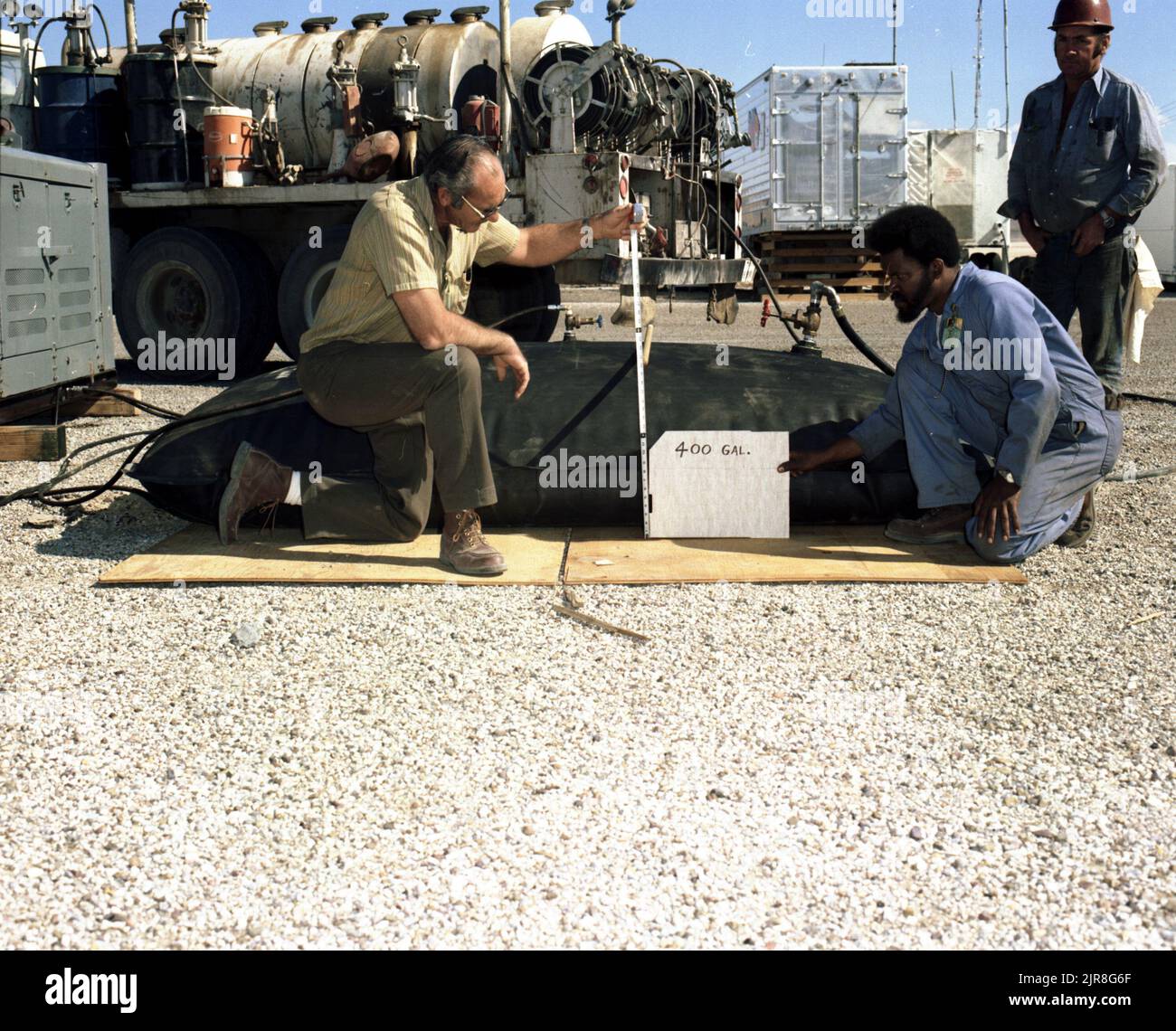 Fuel storage tank underground hi-res stock photography and images - Alamy