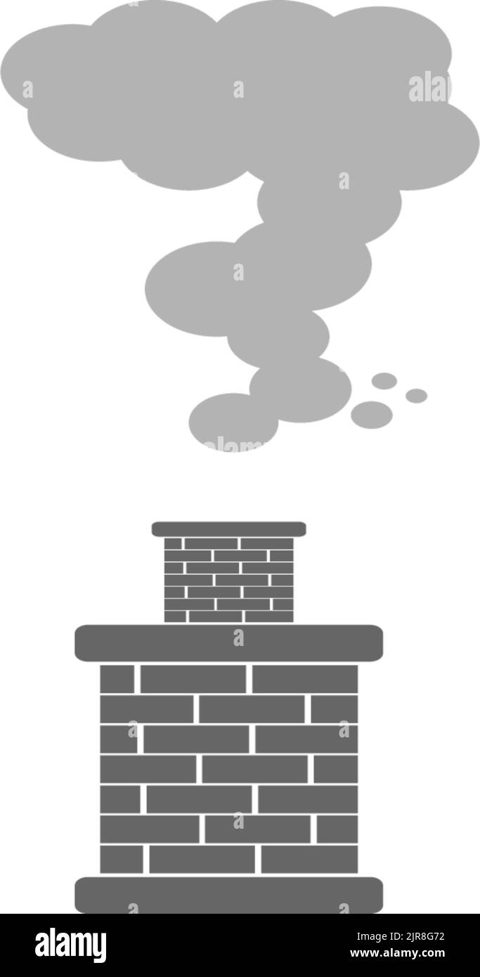 chimney vector logo illustration design Stock Vector Image & Art - Alamy