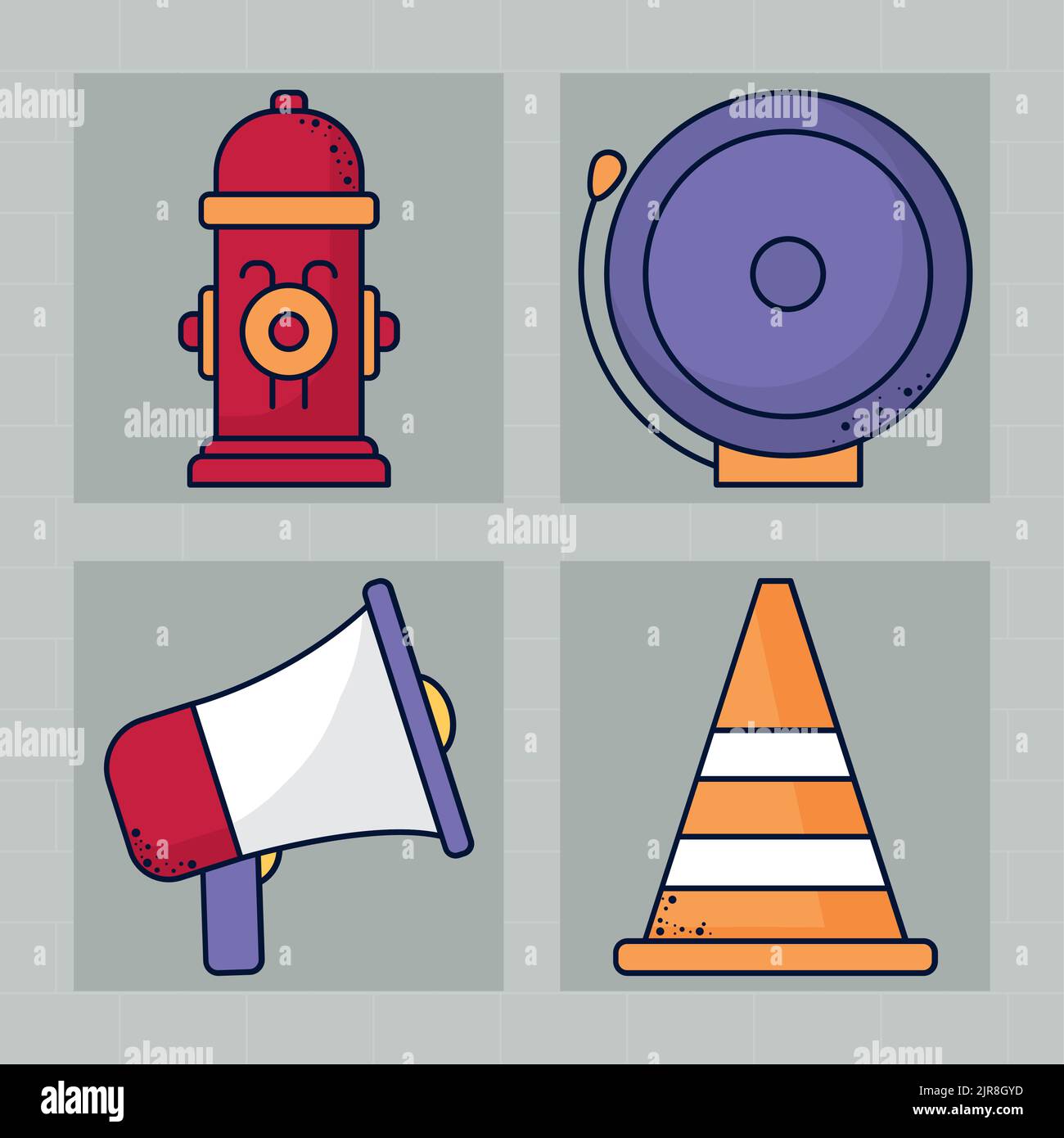 emergency vector icons Stock Vector Image & Art - Alamy