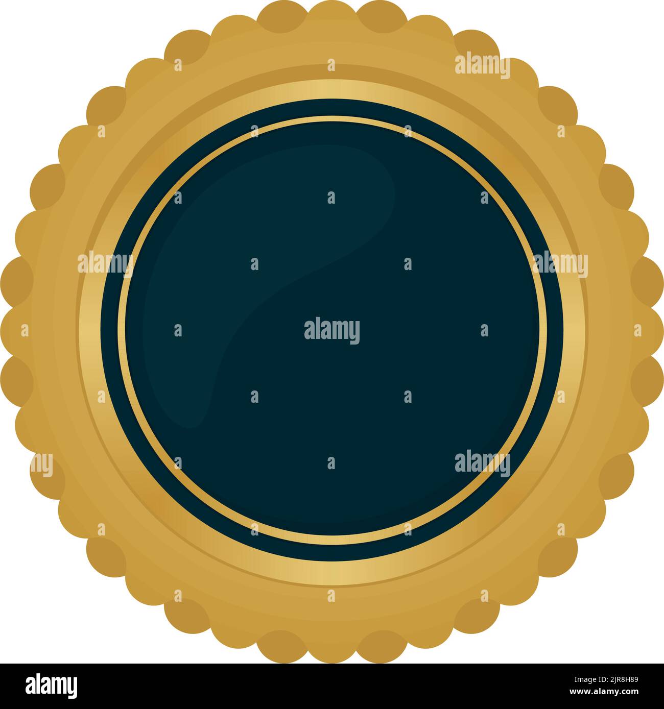 gold border label Stock Vector Image & Art - Alamy