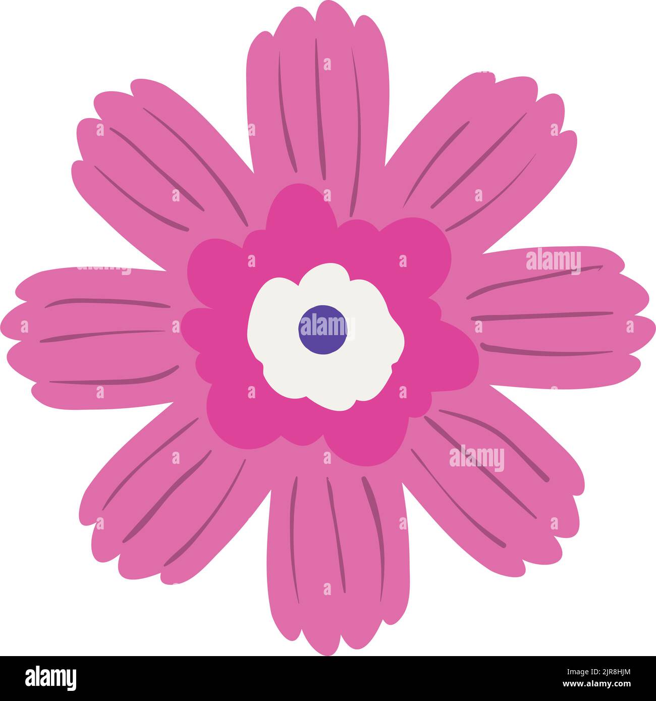 pink flower design Stock Vector Image & Art - Alamy