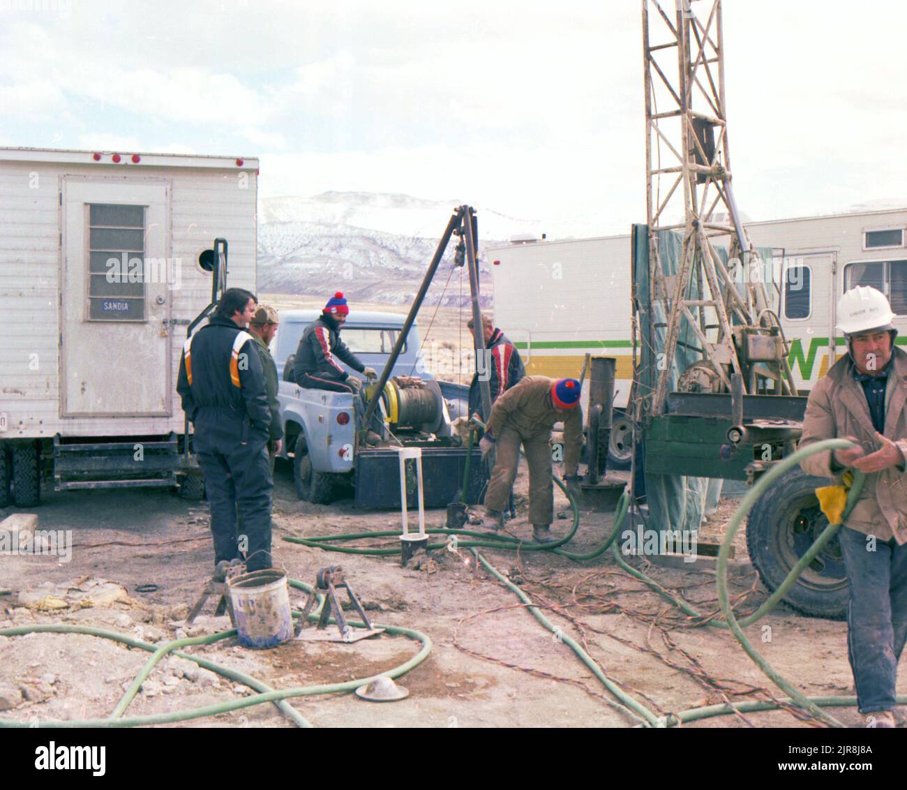 Trucks in nevada 1977 hi-res stock photography and images - Alamy