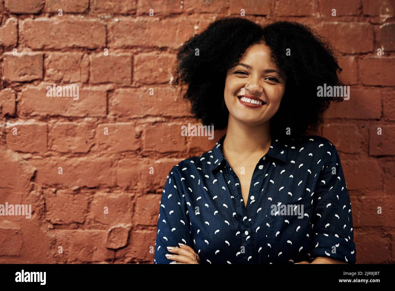Always choose jobs that put a smile on your face. Portrait of an ...
