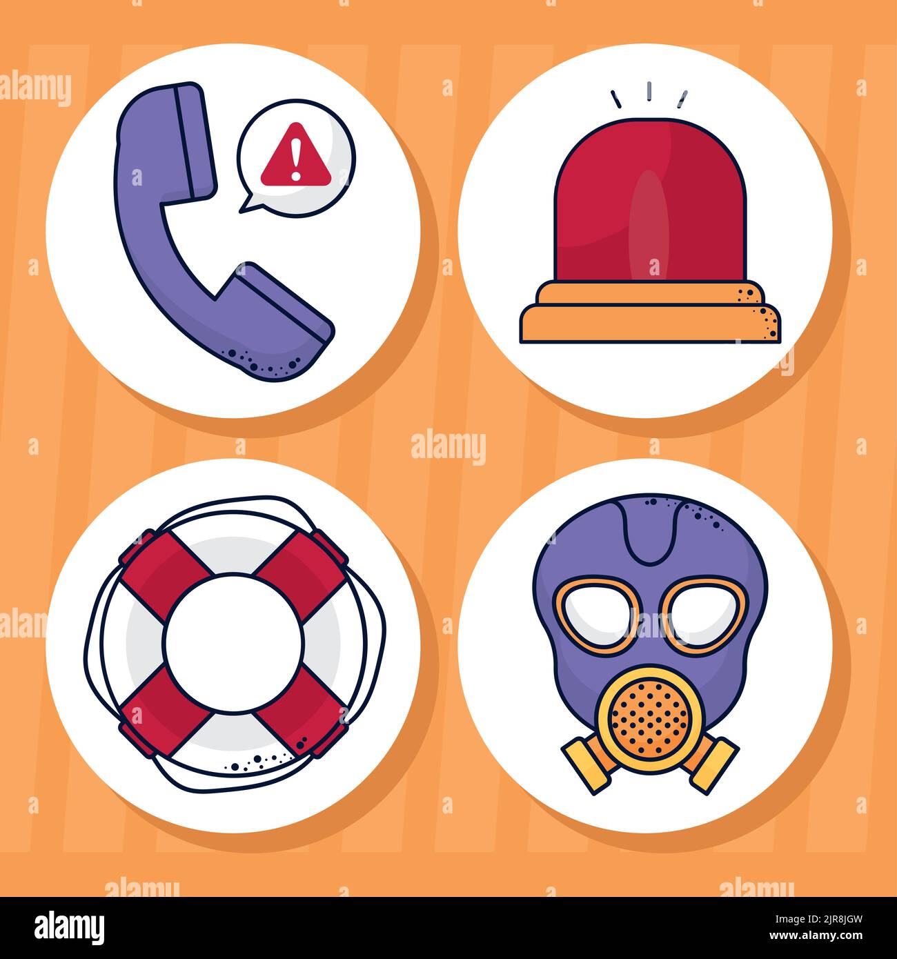 set of emergency Stock Vector Image & Art - Alamy