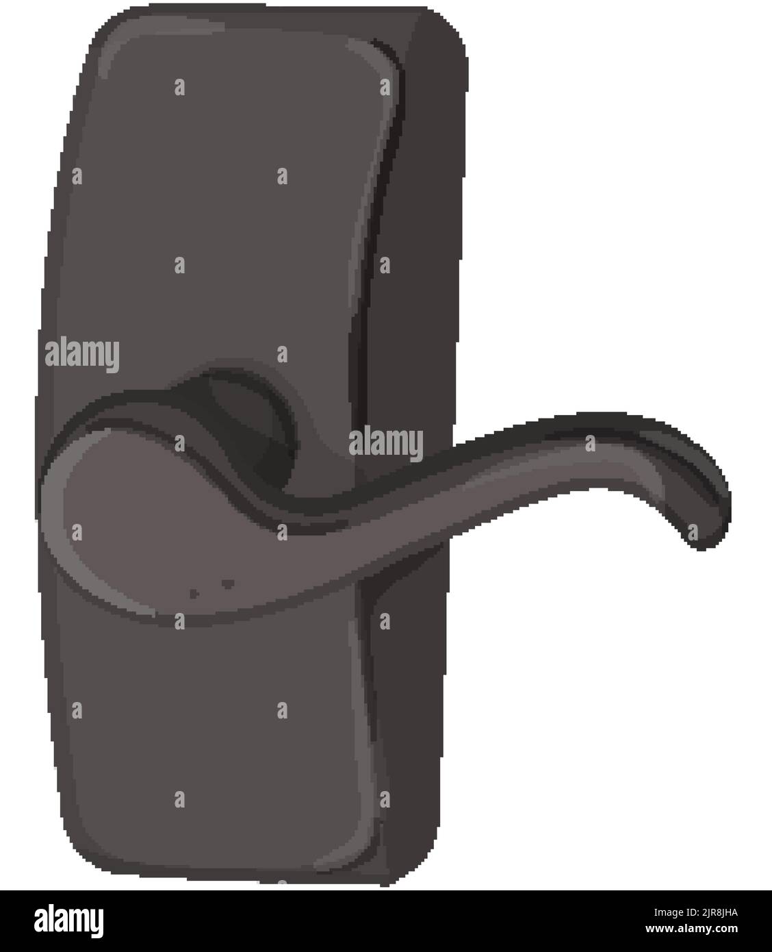 lock door handle cartoon vector illustration Stock Vector Image & Art ...