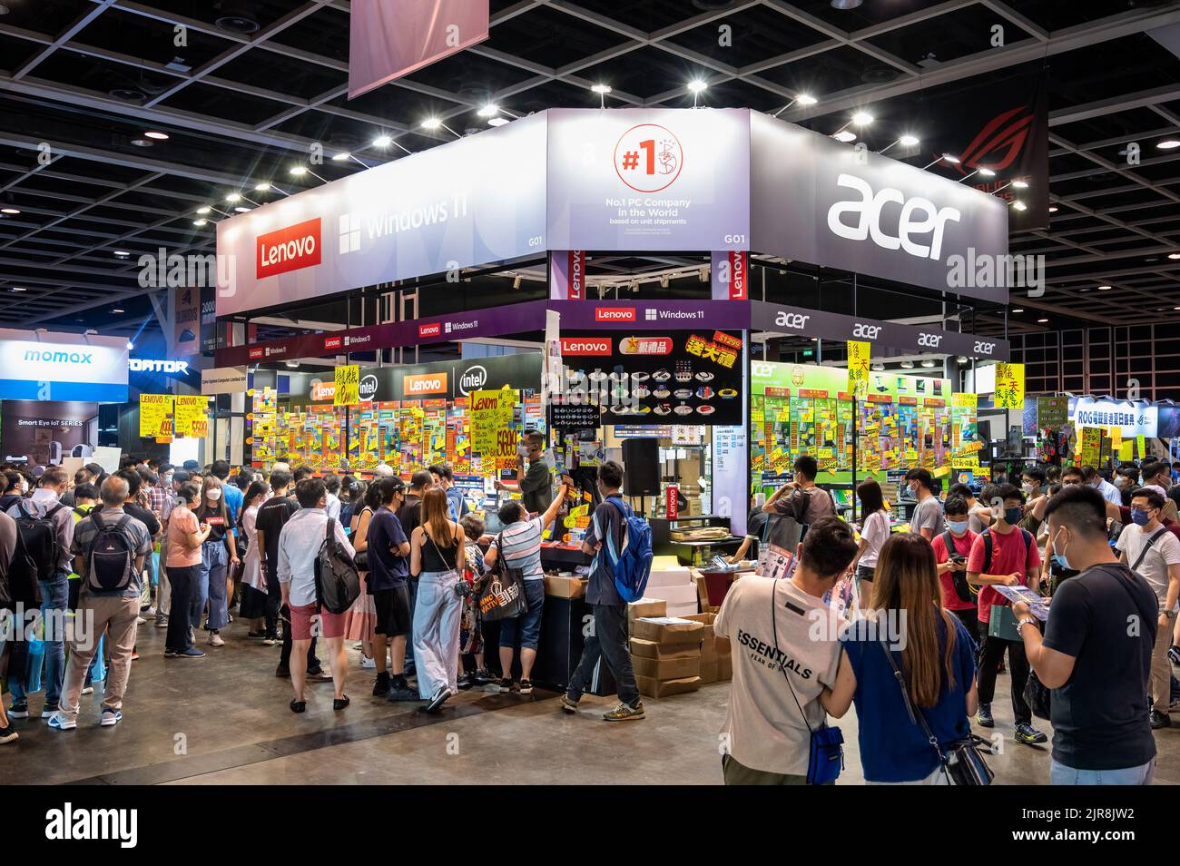 Promotion booths hi-res stock photography and images - Alamy