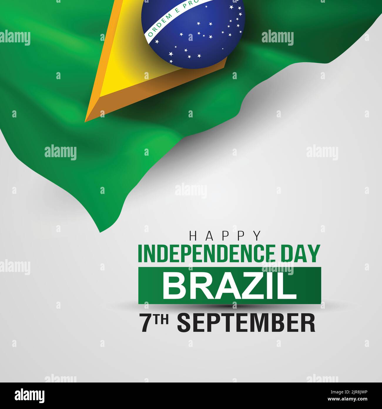 happy independence day brazil 7th September poster design. vector ...