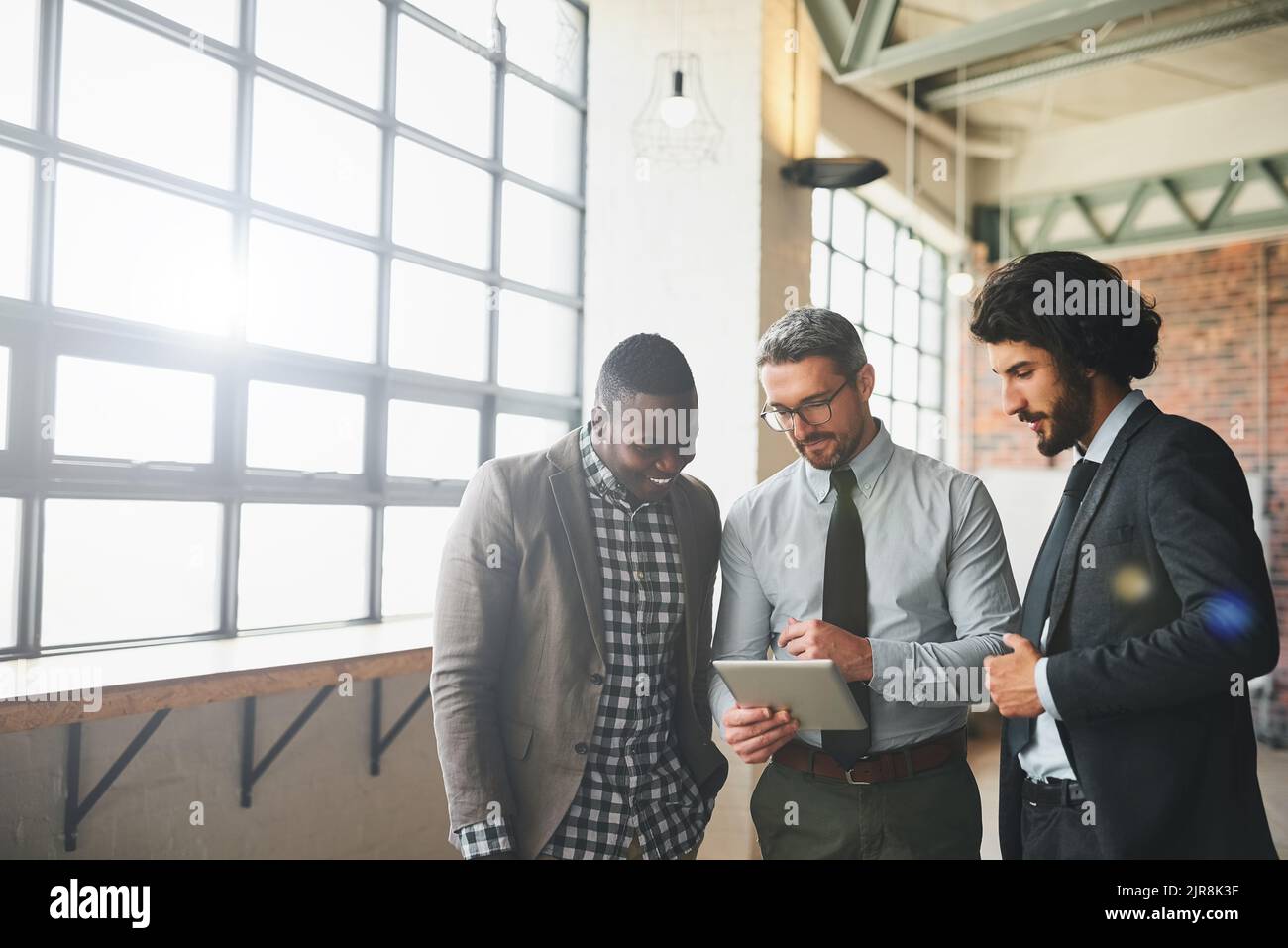 This should give you an idea of what Im thinking. three well-dressed ...