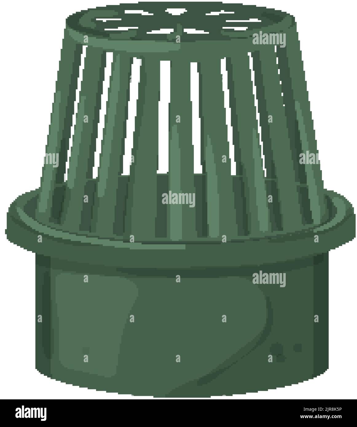 manhole drainage grate cartoon vector illustration Stock Vector Image ...