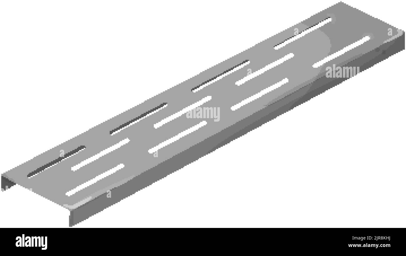 rainwater drainage grate cartoon vector illustration Stock Vector Image ...