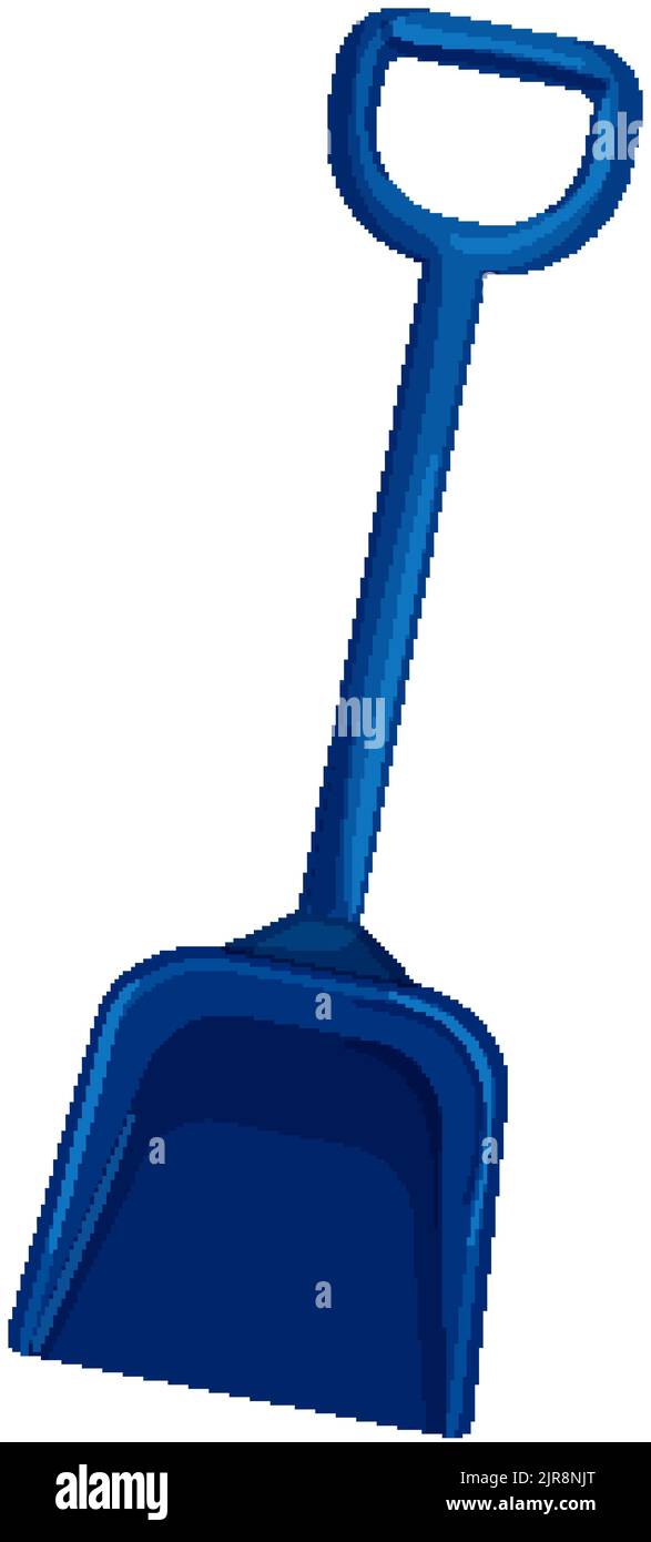 Blue plastic spade Stock Vector Images - Alamy