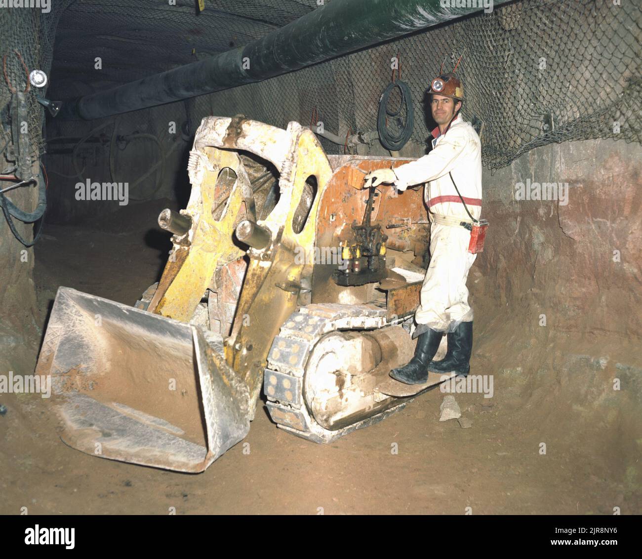 Underground head lamps hi-res stock photography and images - Alamy