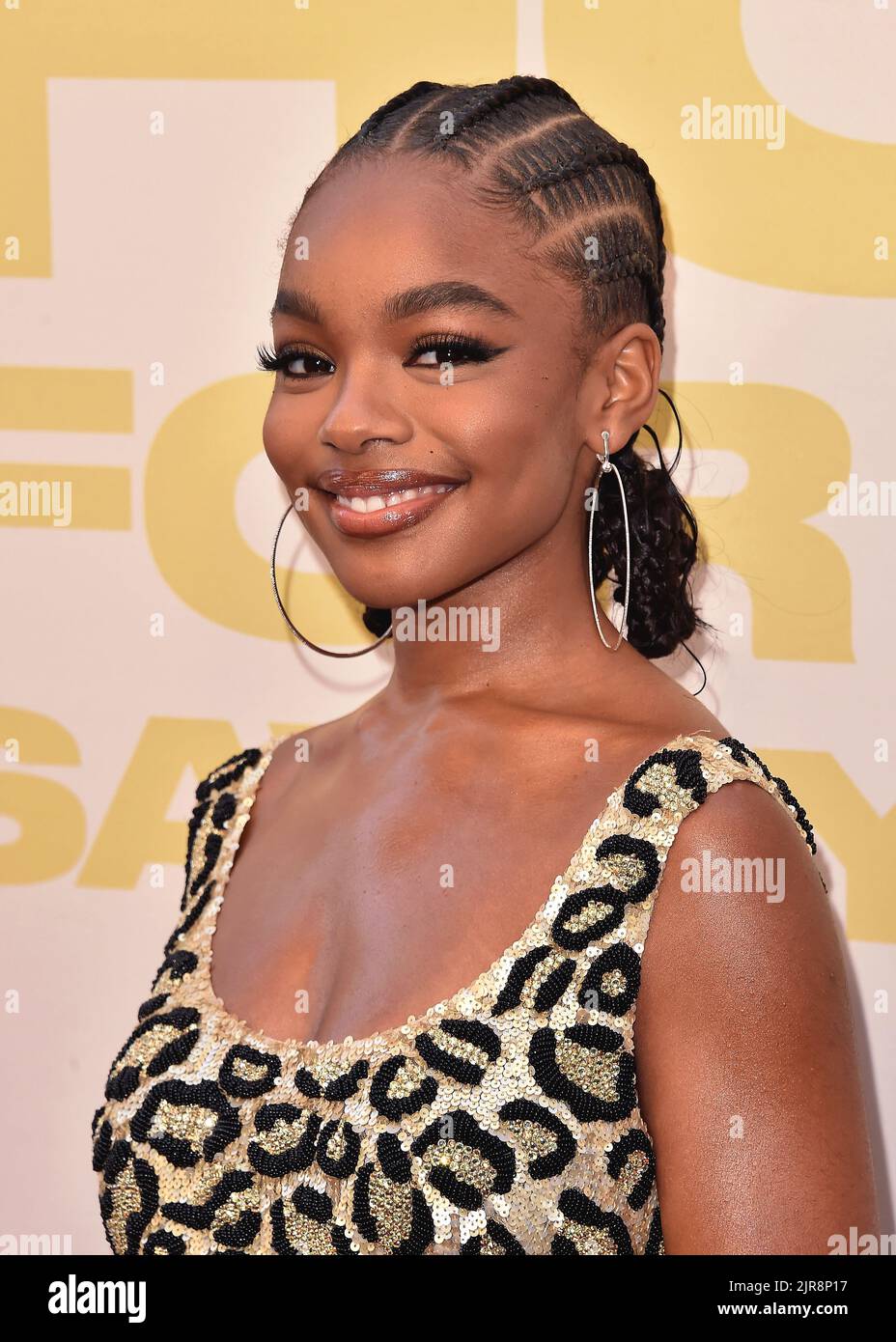Marsai martin red carpet 2022 hi-res stock photography and images - Alamy