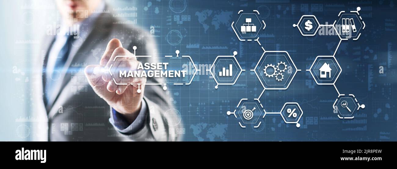 Asset Management. Financial real estate management concept Stock Photo ...