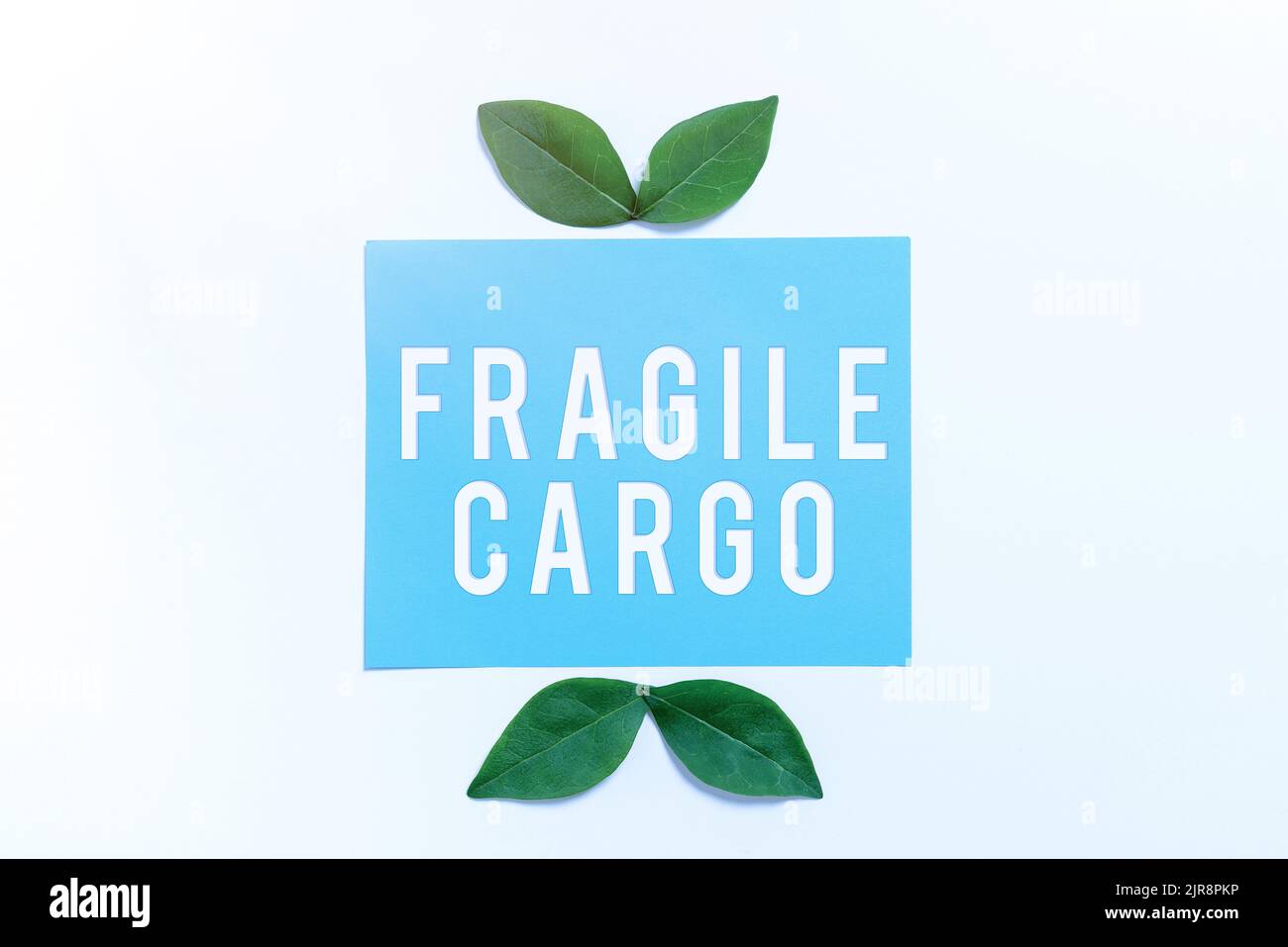 Conceptual display Fragile Cargo. Business showcase Breakable Handle ...