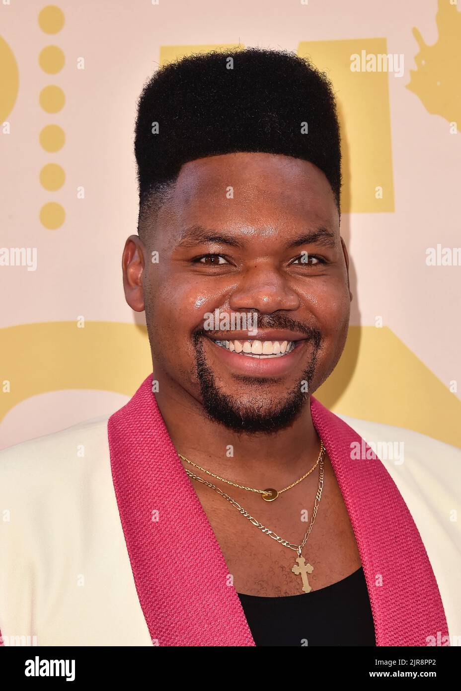 Devere Rogers walking the red carpet at the premiere of "Honk For Jesus ...