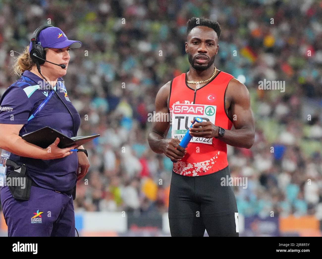 Munich, Germany. 21st Aug, 2022. Athletics: European Championships ...
