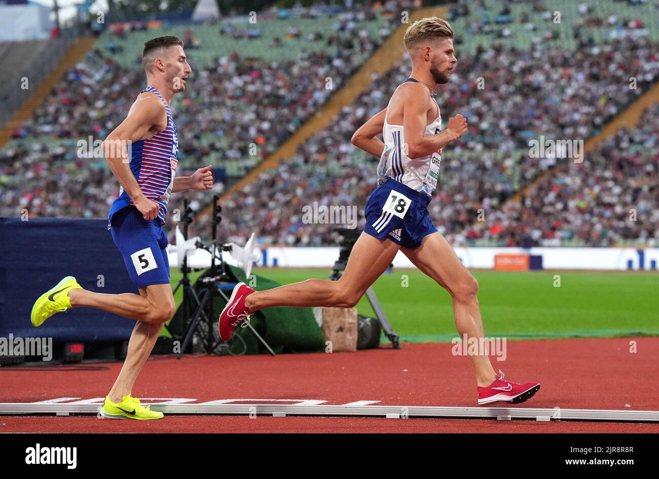 Munich, Germany. 21st Aug, 2022. Athletics: European Championships ...
