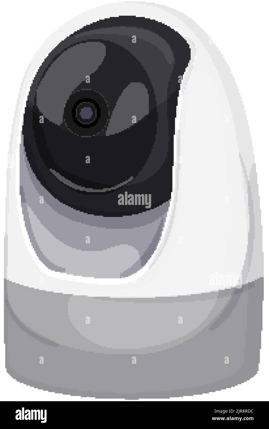 video security camera cctv cartoon vector illustration Stock Vector ...
