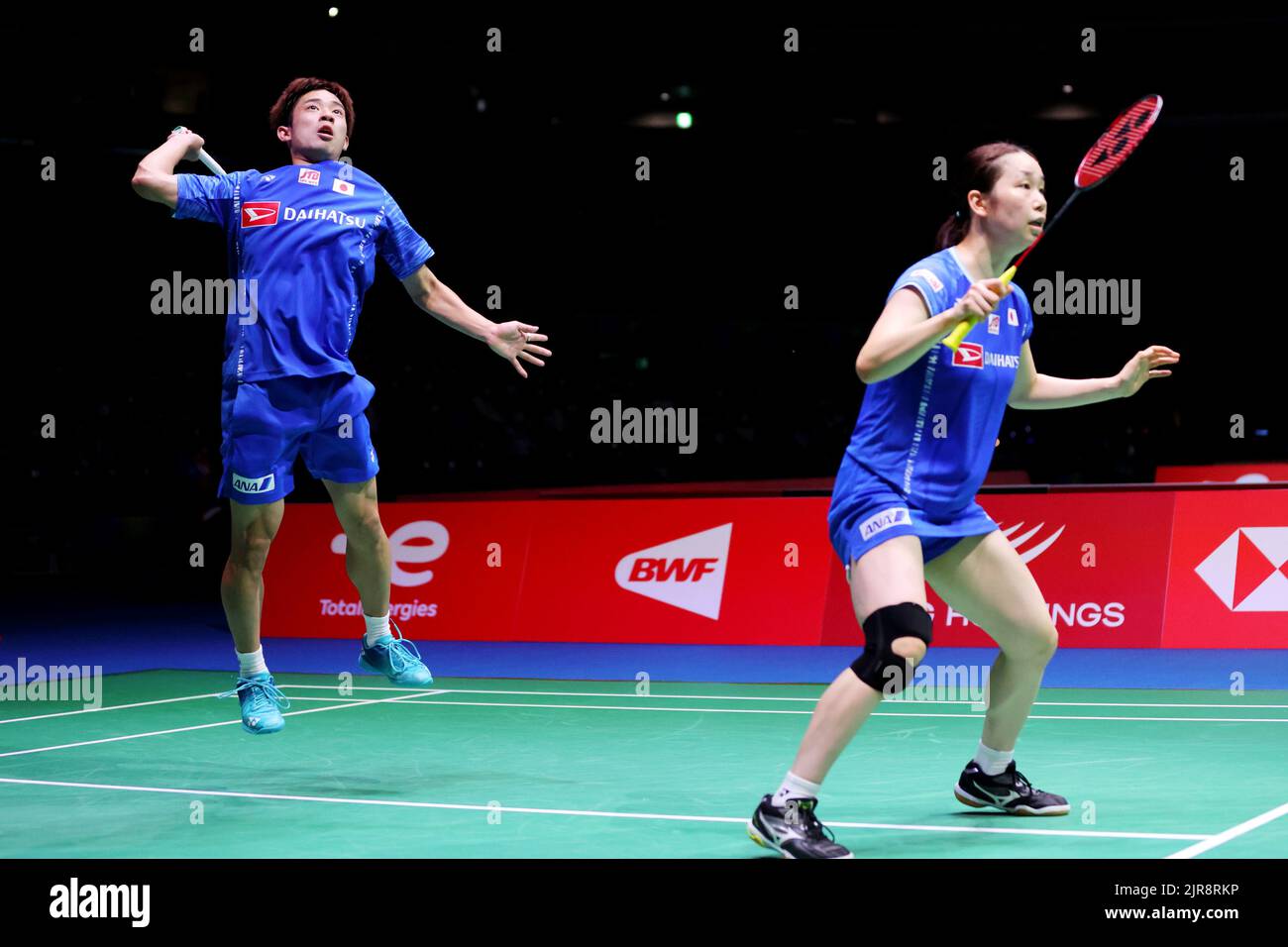 Tokyo, Japan. 23rd Aug, 2022. Hiroki Midorikawa & Natsu Saito (JPN ...