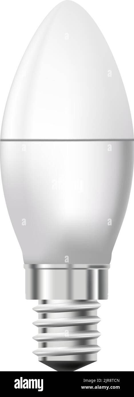 Tube candle light bulb Stock Vector Images - Alamy