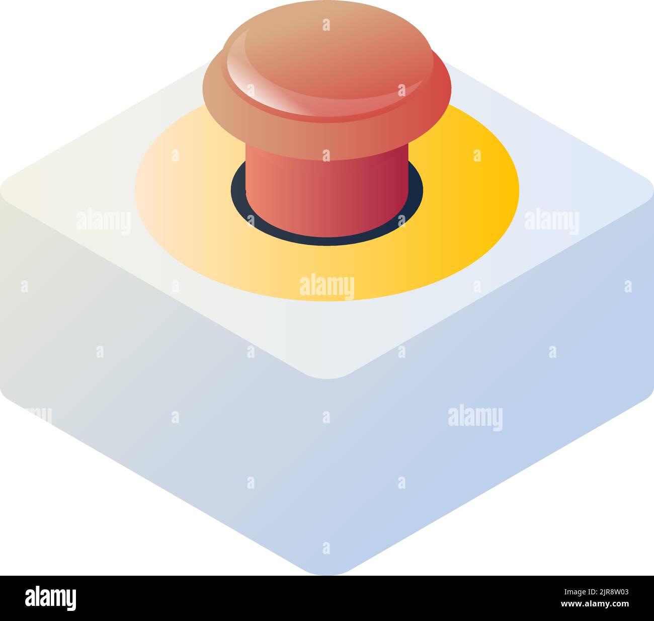 On and off button, switcher on electronic device Stock Vector Image ...