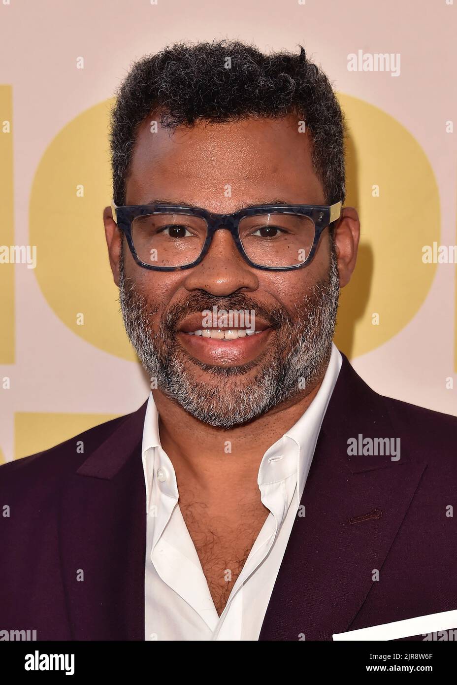 Jordan Peele walking the red carpet at the premiere of "Honk For Jesus ...