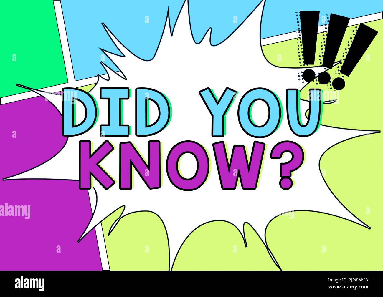 Handwriting text Did You Know Question. Business concept Fun Facts and ...