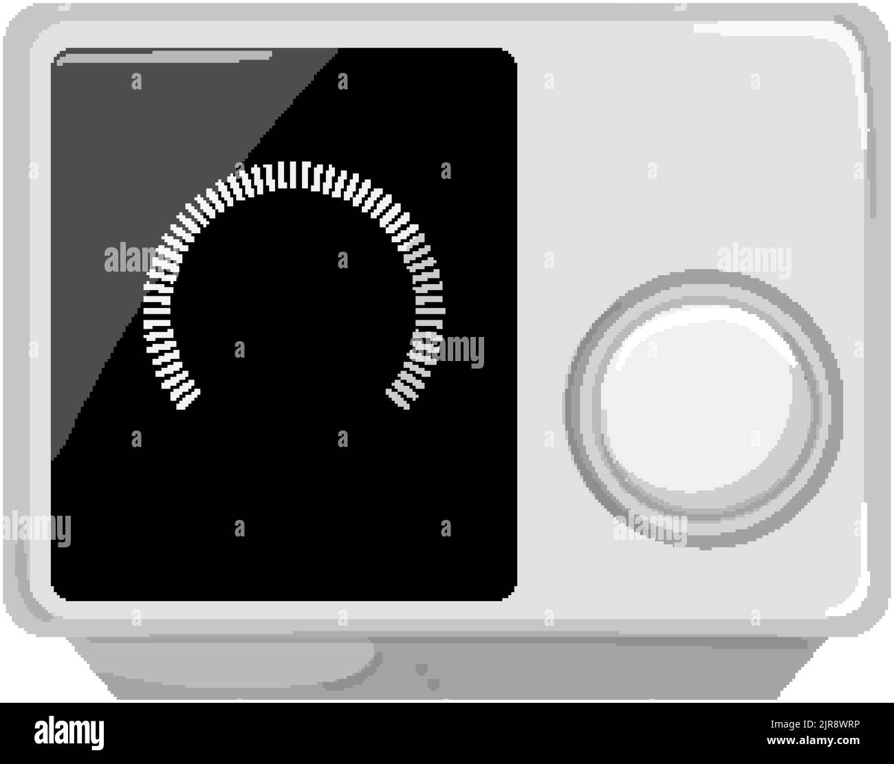 control smart thermostat cartoon vector illustration Stock Vector Image ...