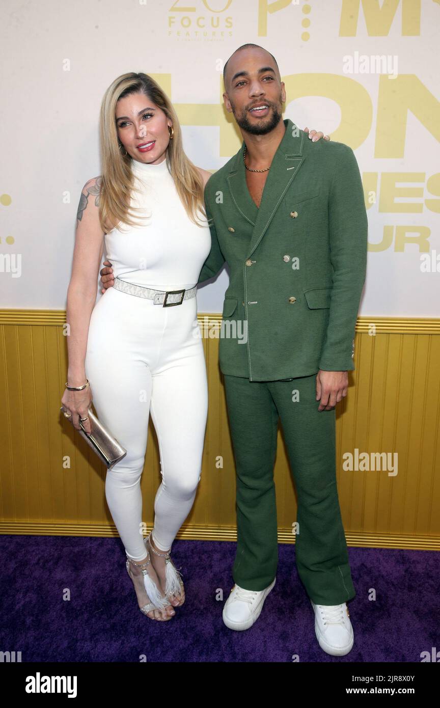 22 August 2022 - Los Angeles, California - Trace Lysette and Kendrick ...