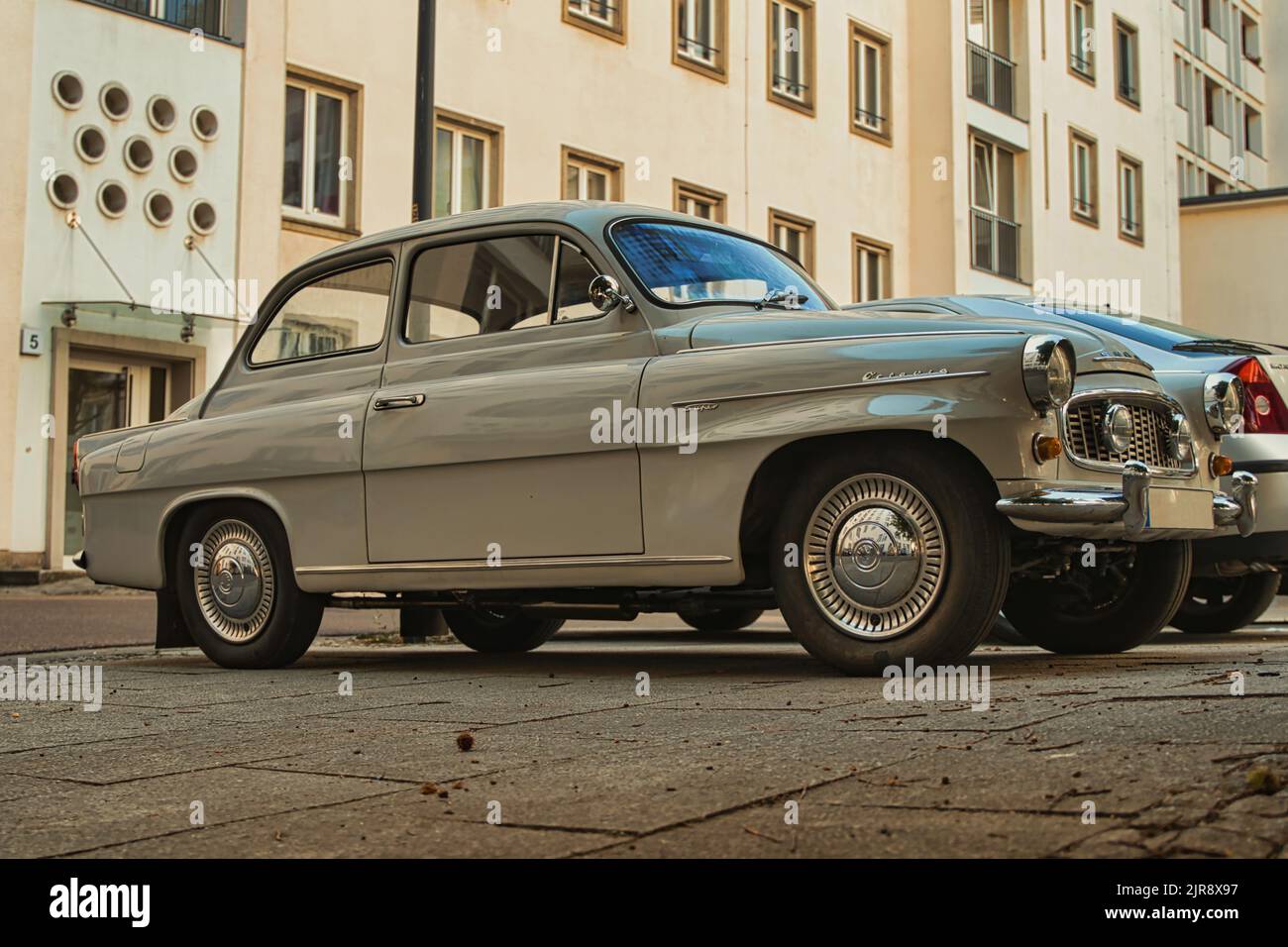 oldtimer skoda octavia Stock Photo - Alamy
