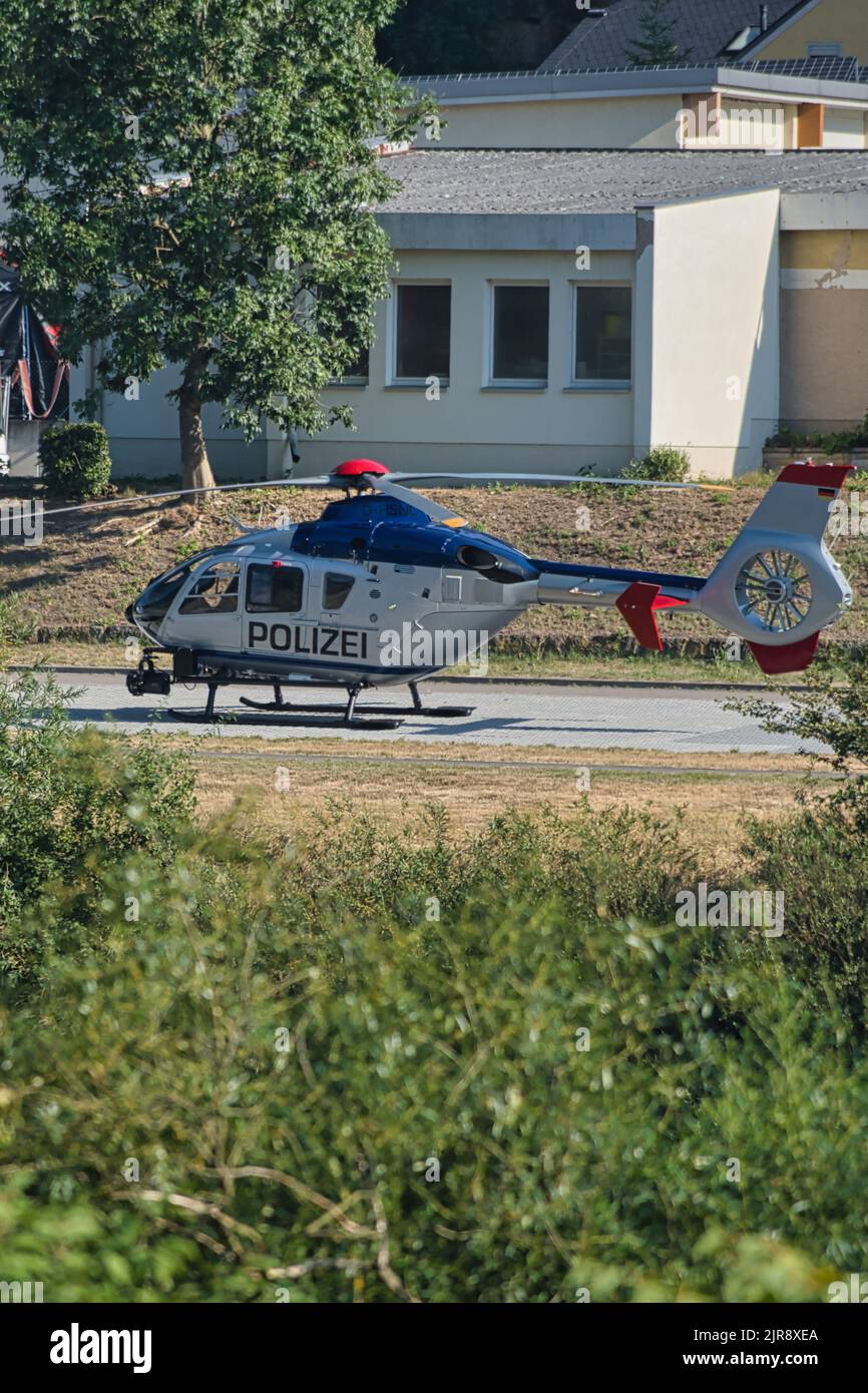 Military police helicopter hi-res stock photography and images - Alamy