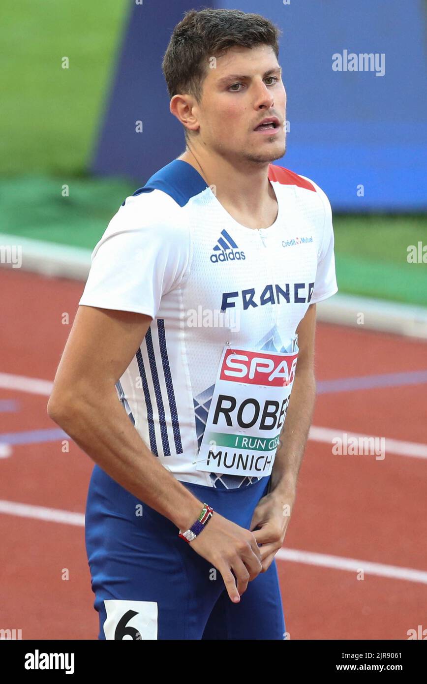 Benjamin Robert of France Finale Men’s 800 M during the European ...