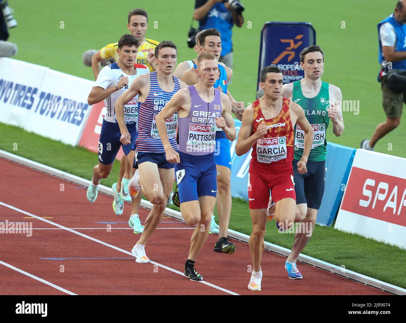 Mariano Garcia of Spain , Jack Wightman of Great Britain and Mark ...