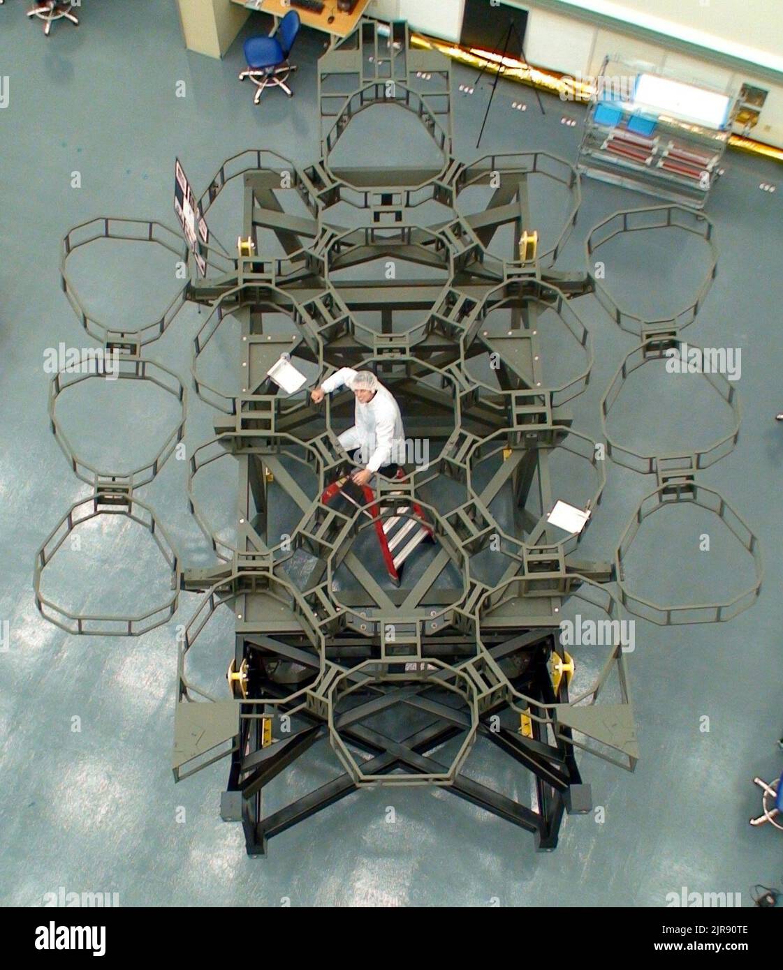 California, USA. 30th June, 2009. James Webb Space Telescope Backplane ...