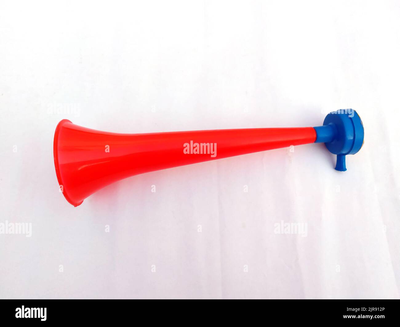 blank vuvuzela stadium plastic horn Stock Photo - Alamy