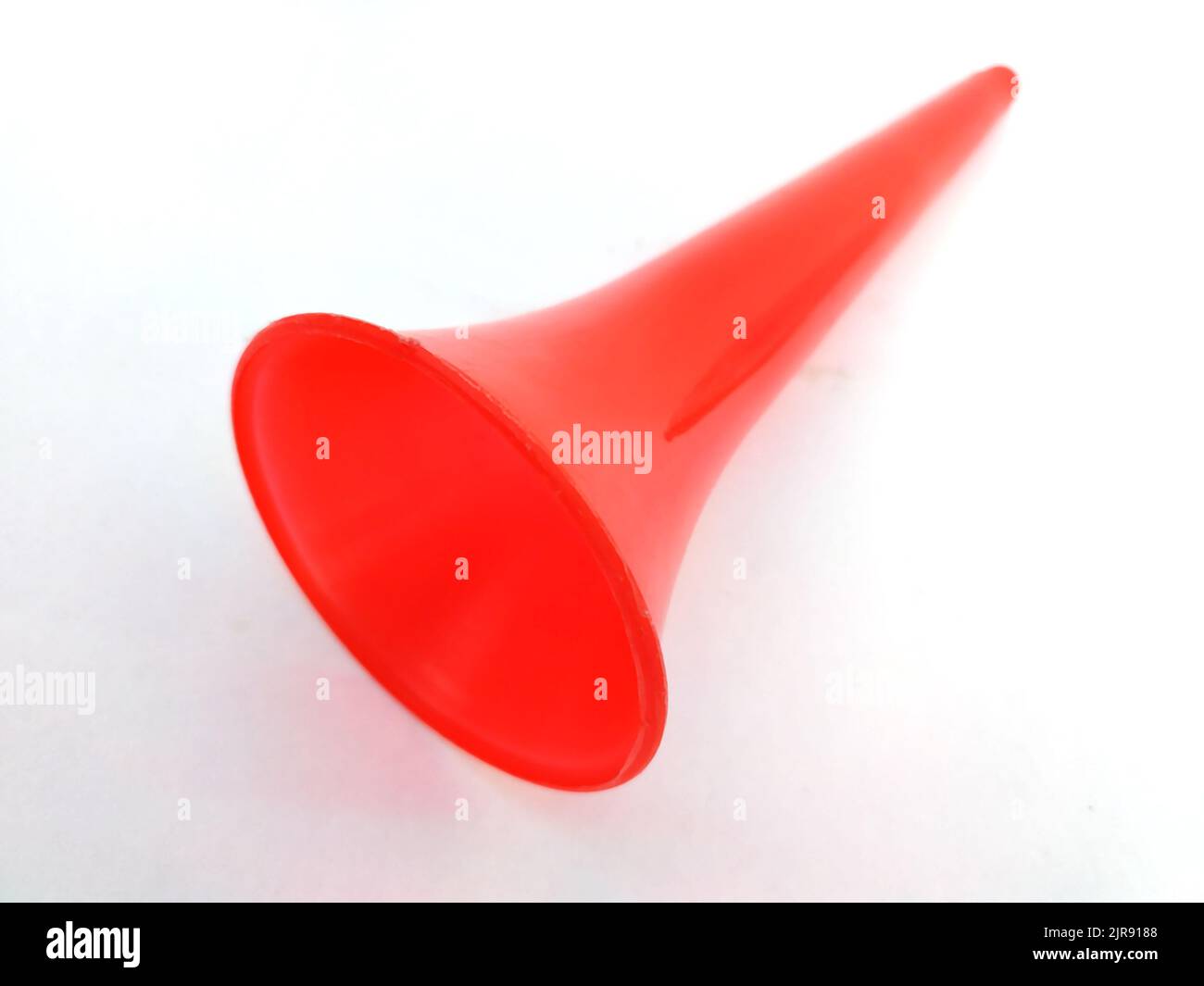 blank vuvuzela stadium plastic horn Stock Photo - Alamy