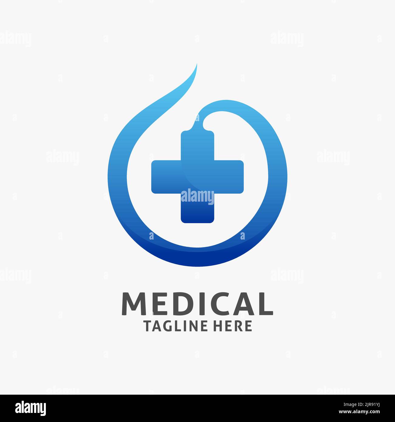 Modern healthcare logo hi-res stock photography and images - Alamy