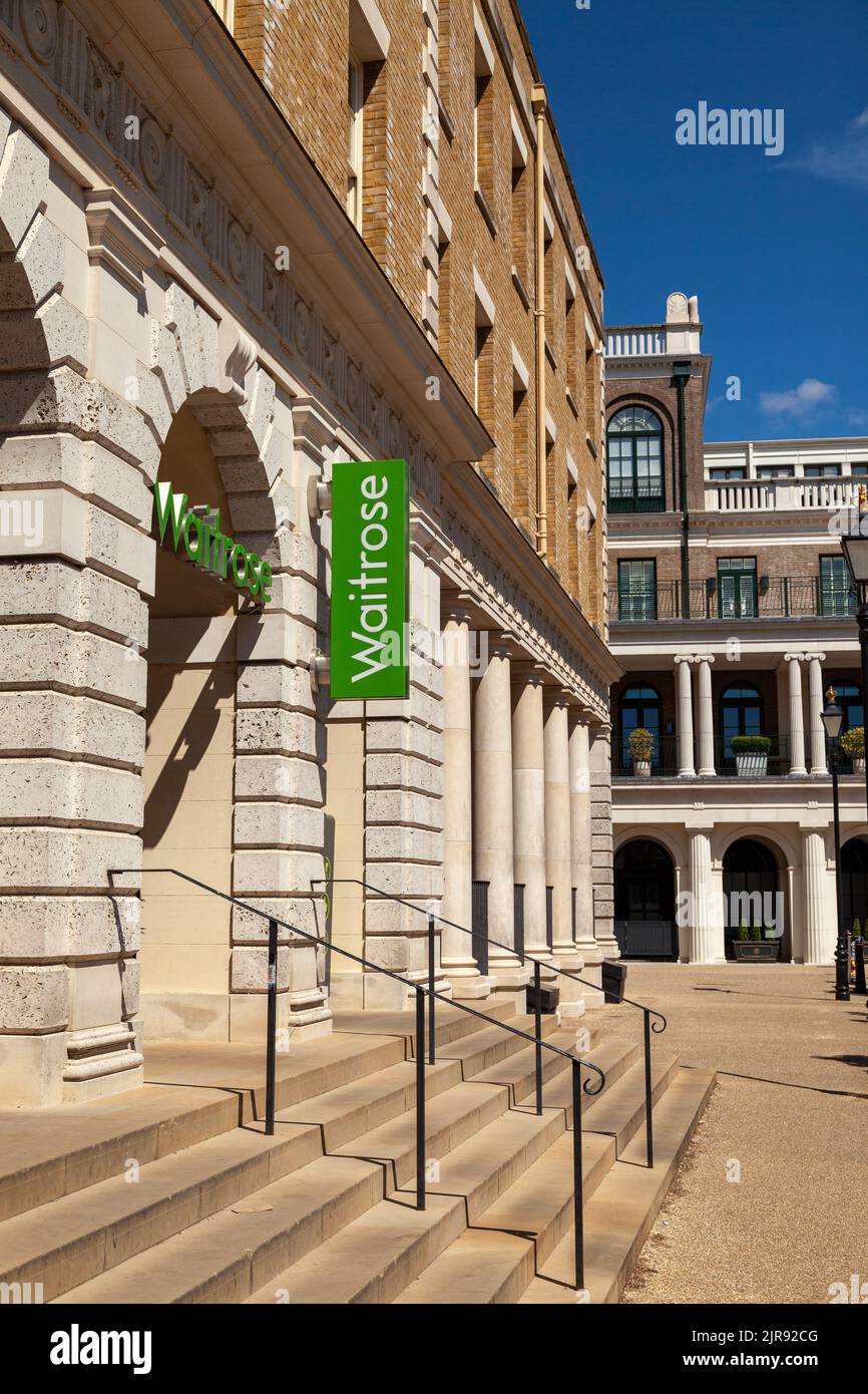 Waitrose in Queen Mother Square, Poundbury, England Stock Photo - Alamy