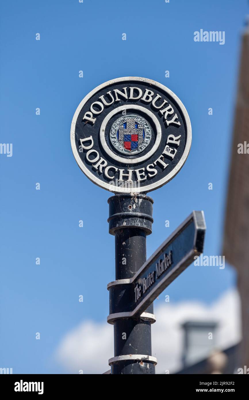 Prince charles poundbury sign hi-res stock photography and images - Alamy