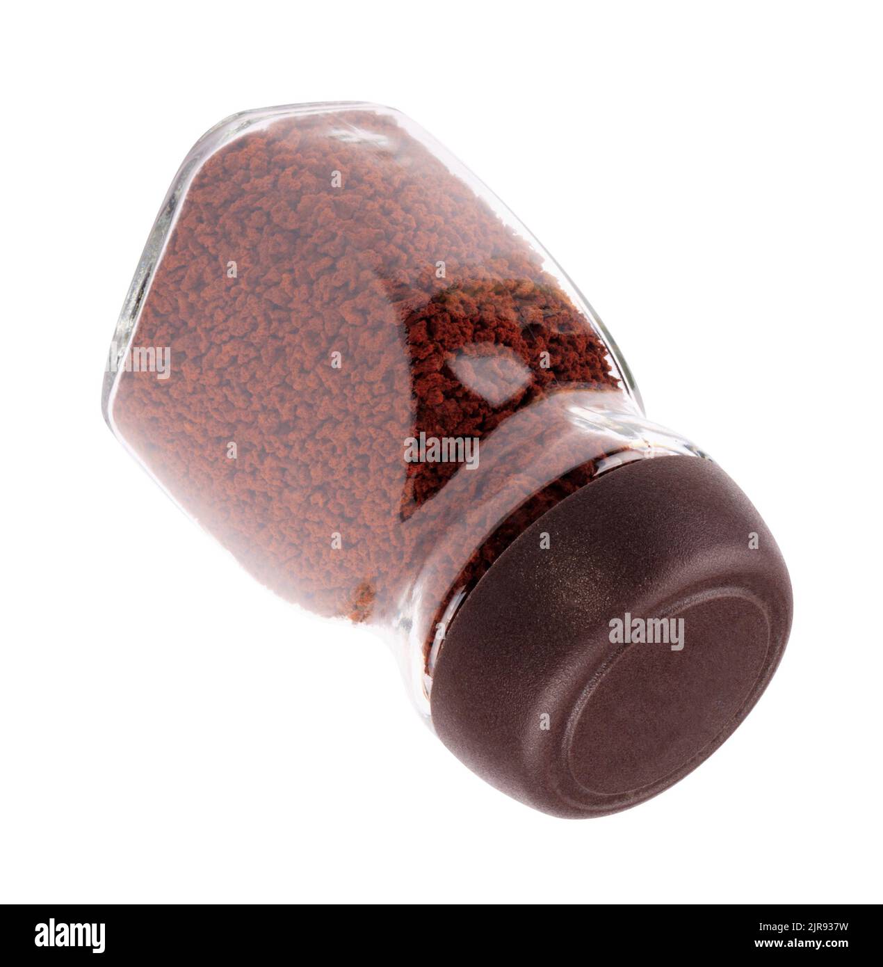 Jar of Instant Coffee Isolated Stock Photo - Alamy