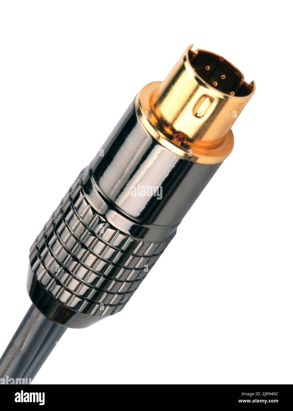 Male Plug Connector Isolated Stock Photo - Alamy