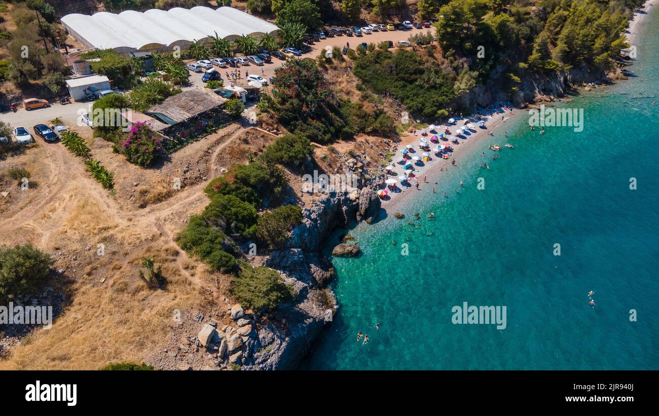 Kalloni aerial hi-res stock photography and images - Alamy