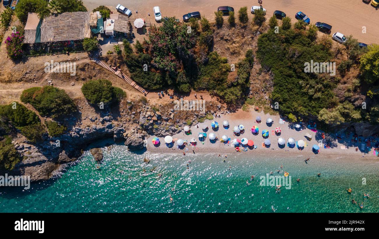 Kalloni aerial hi-res stock photography and images - Alamy