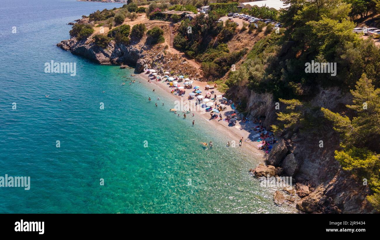 Kalloni aerial hi-res stock photography and images - Alamy